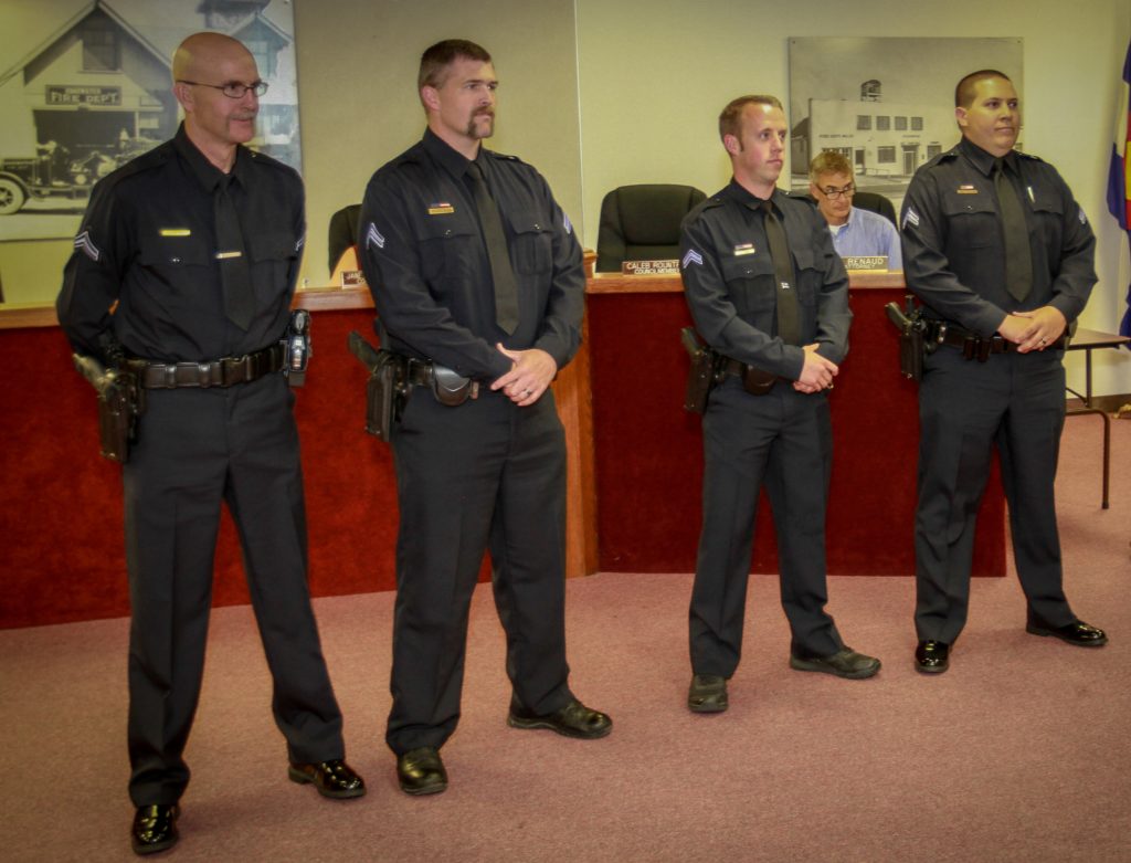 Edgewater Police Corporal Promotions - Edgewater Echo