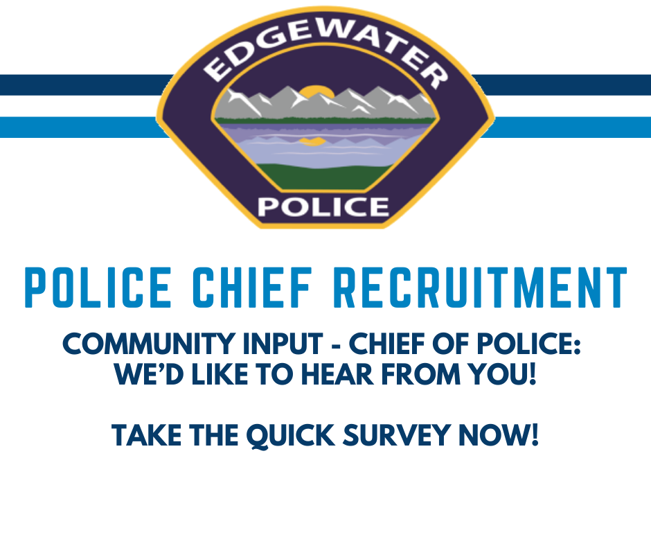 City of Edgewater: Police Chief Recruitment - Edgewater Echo