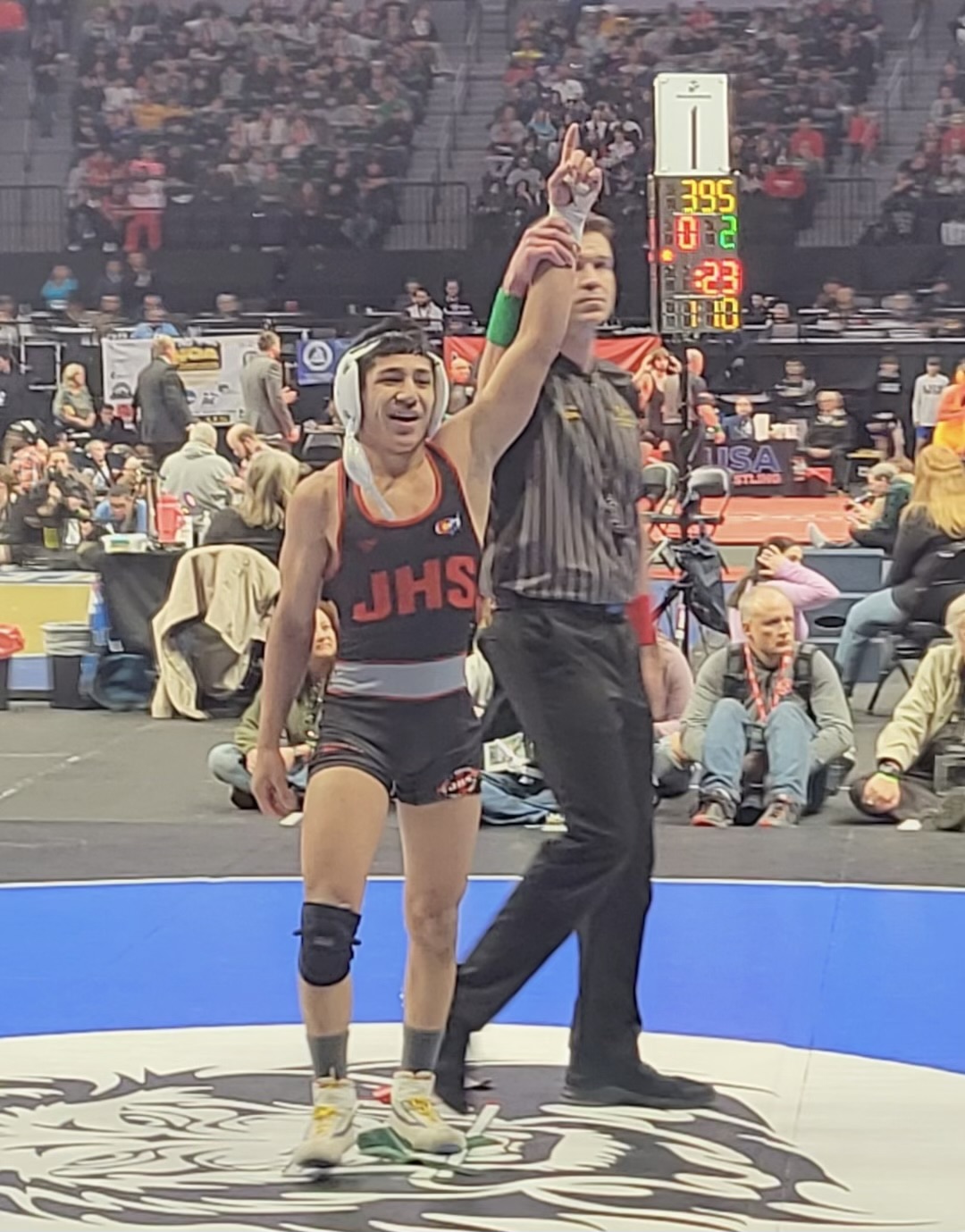 Jefferson's Samuel Rosales is 3A 120lb Wrestling State Champion ...