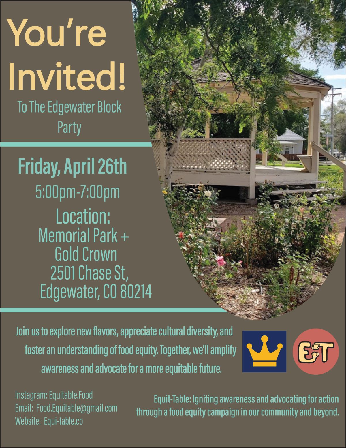 You're Invited: Gold Crown Edgewater Block Party - Edgewater Echo